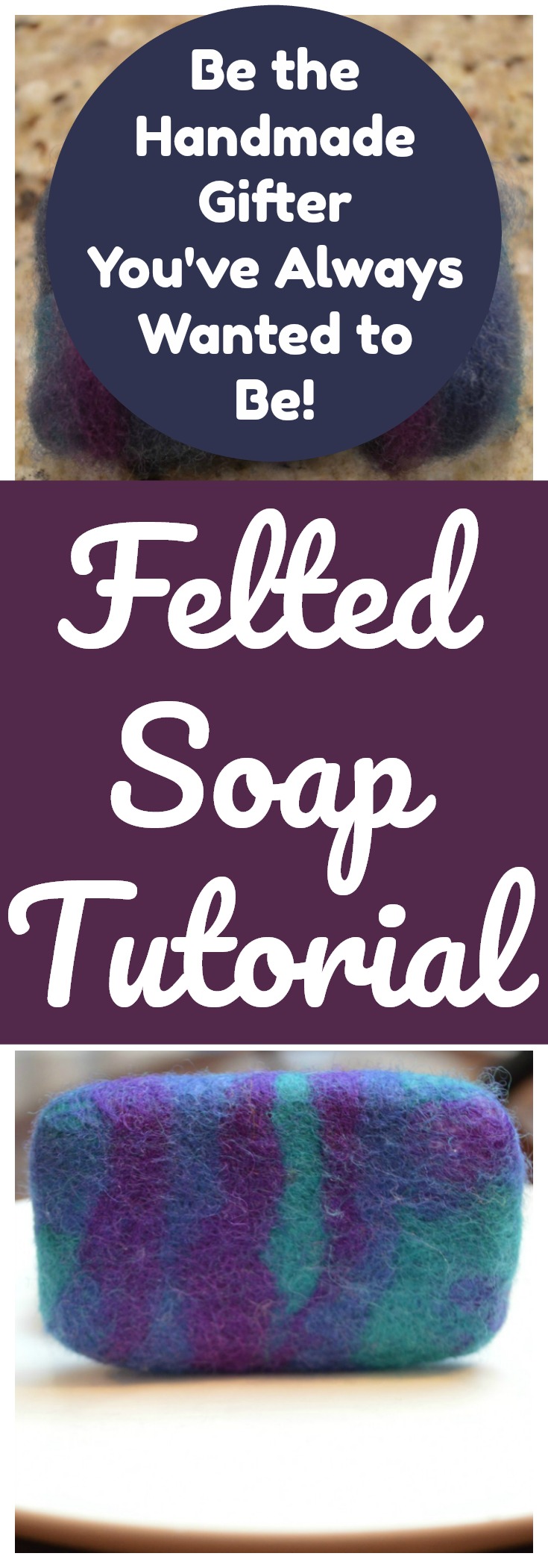 Super Simple Craft: Felted Soap Tutorial (It's a Great Gift, Too!)