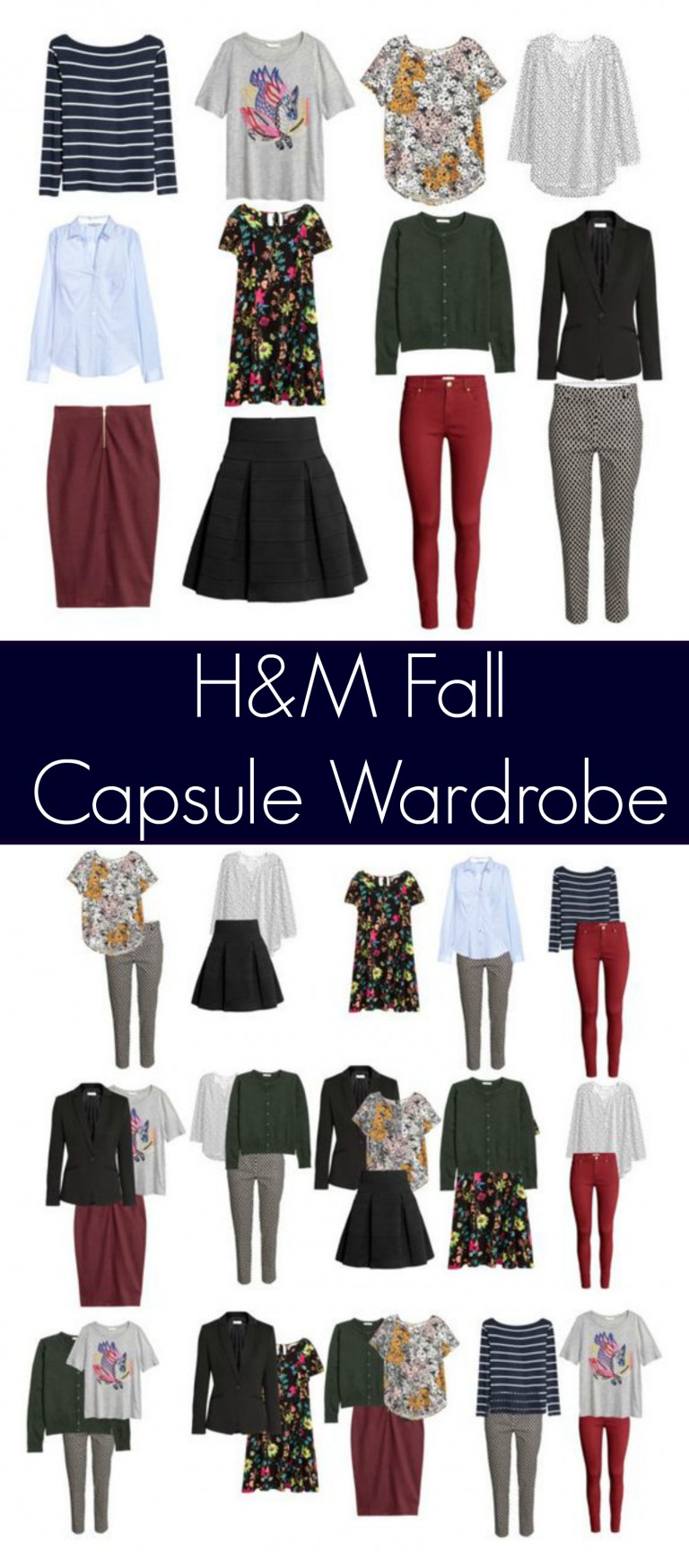 Fall Capsule Wardrobe from H&M