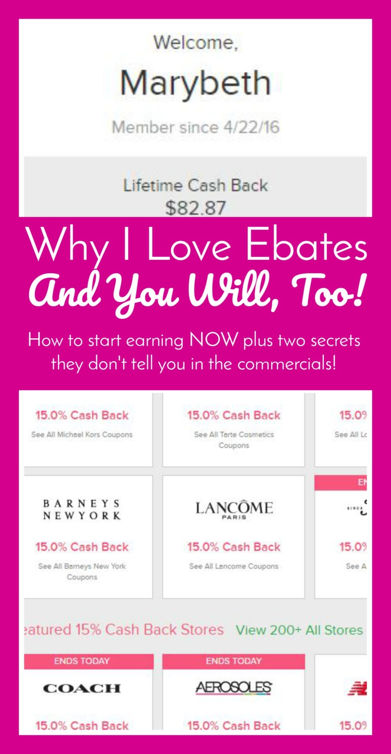 Why I Love Ebates and You Should Too