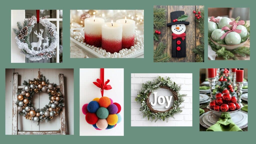 35 Dollar Store Holiday Crafts for Holiday Crafting on a Shoestring: