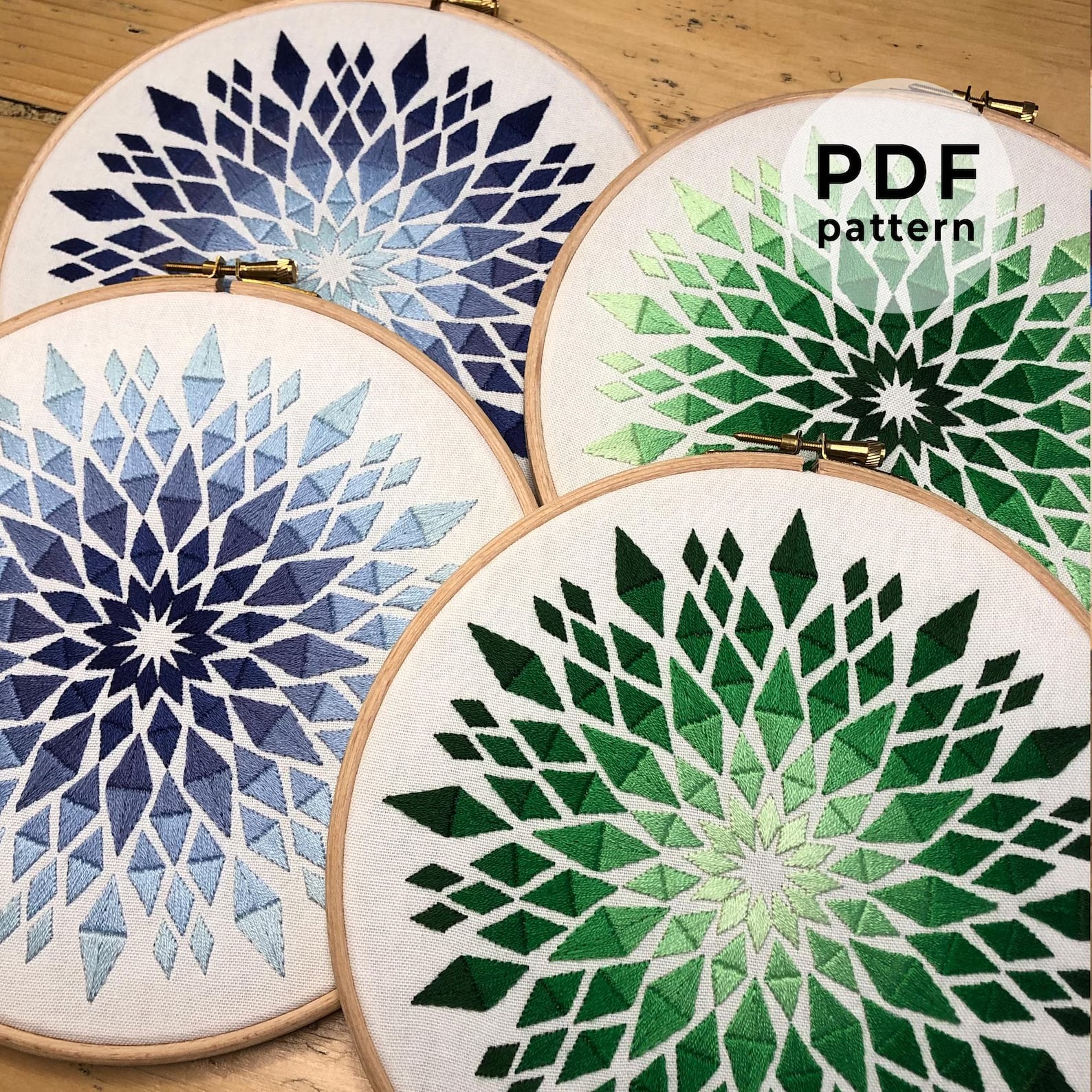 18 Stunning Modern Embroidery Designs: This is not your nana's needlework