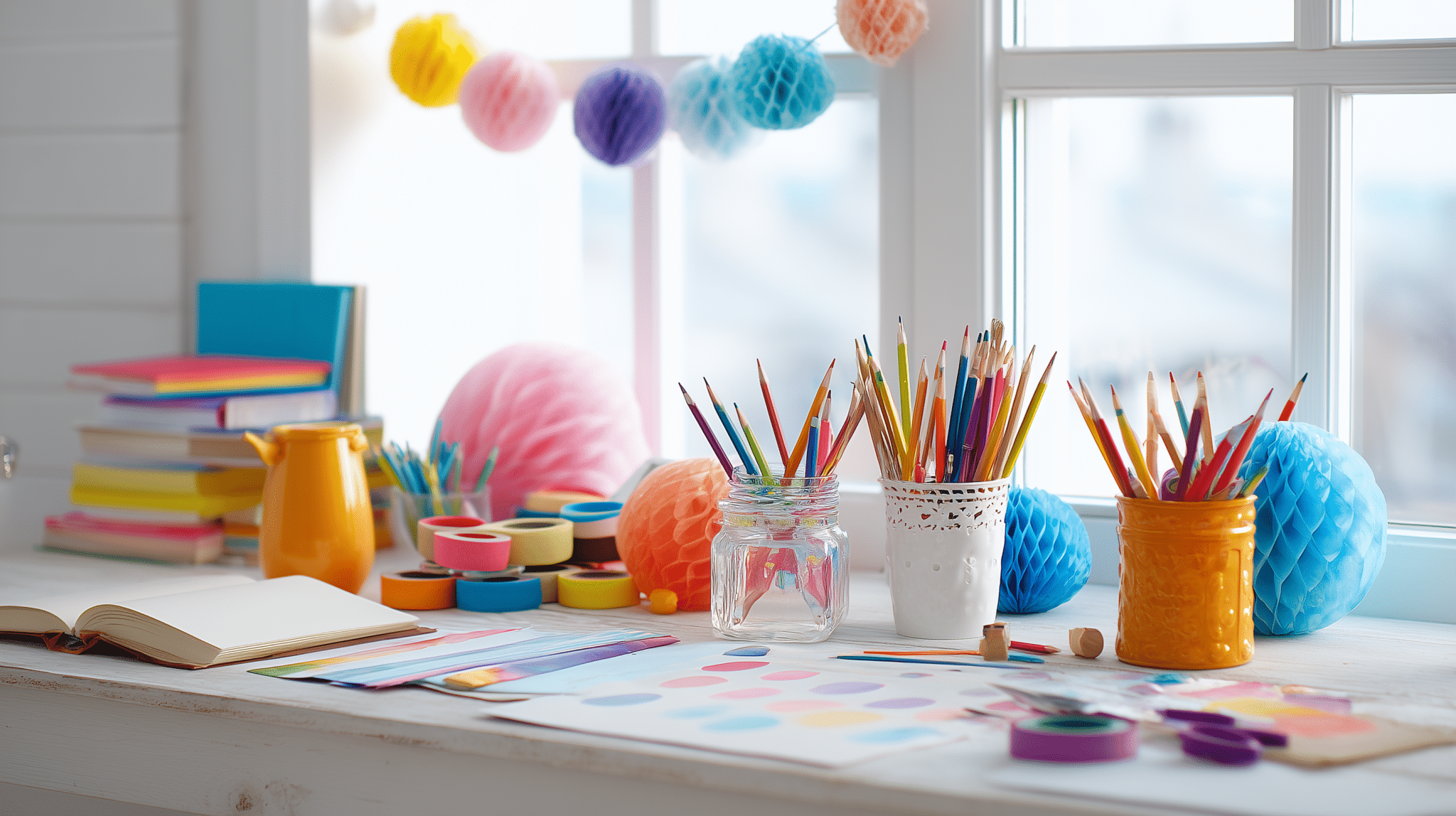 Paint Your World Happy: 27 Colorful Crafts That Brighten Everything